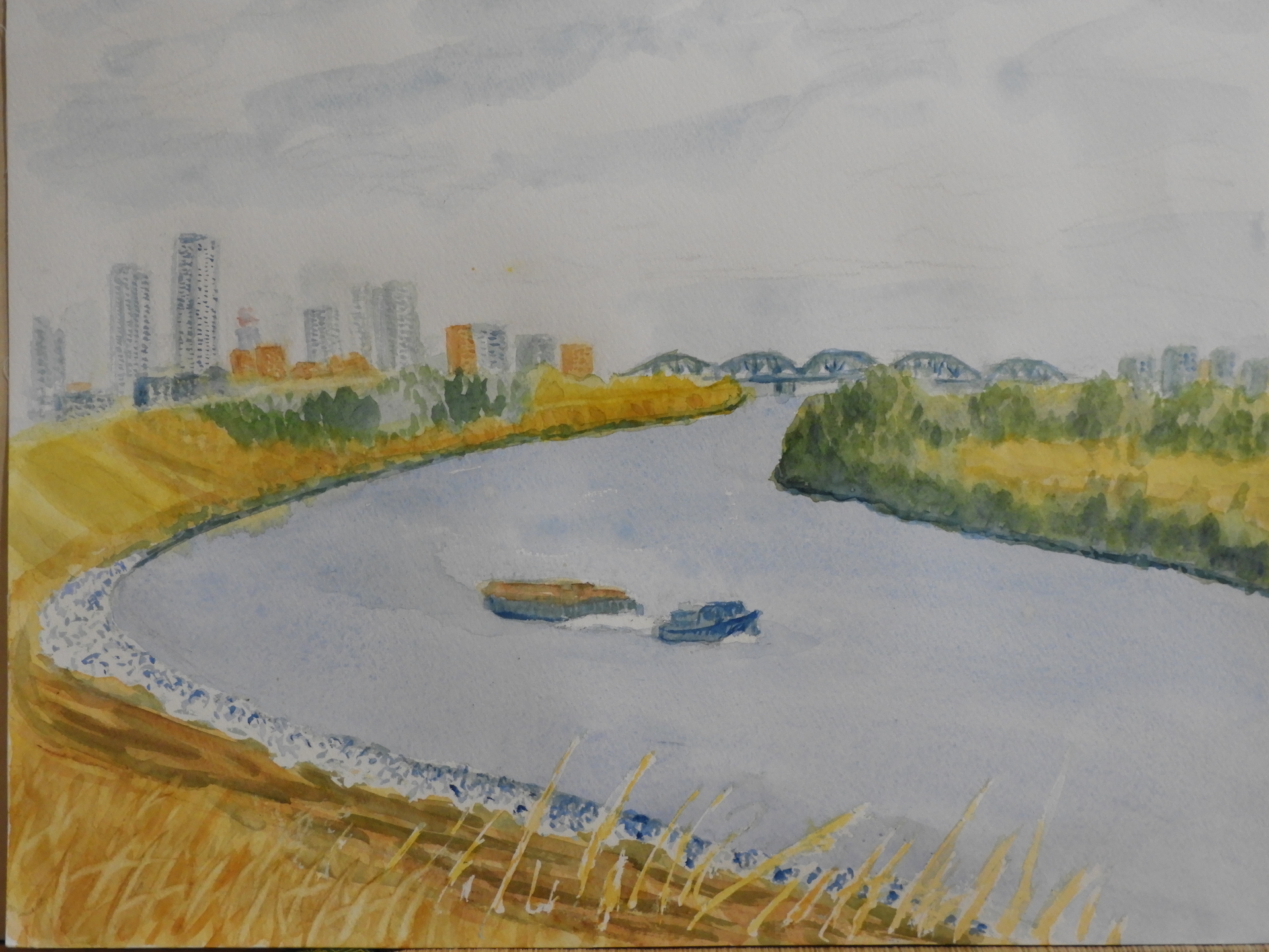 描く 風景と彫刻作品: donguri8